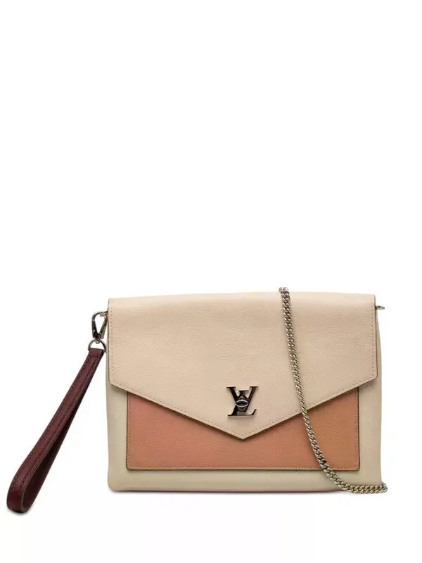 LOUIS VUITTON Mylockme Chain Pochette Crossbody Bag - Neutrals