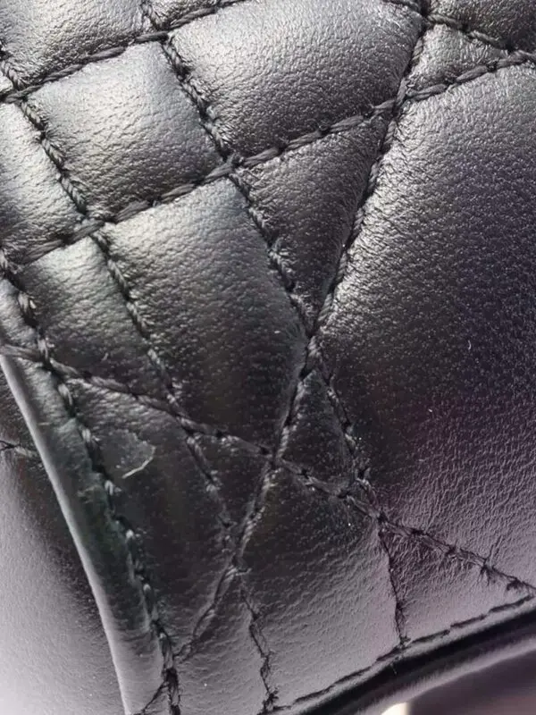 Dior Lambskin Cannage Lady Satchel - Black