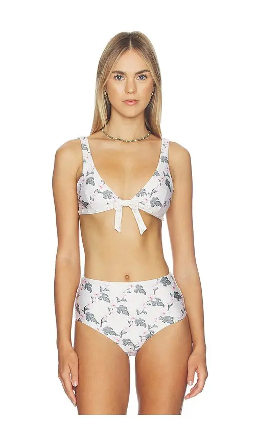 Agua Bendita Huerta Bikini Top - Multicolor