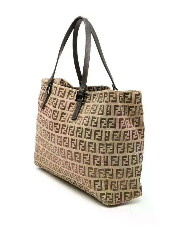 Fendi Zucchino Canvas Tote Bag