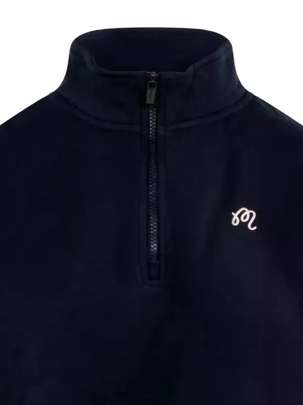 MALBON Delilah Quarter-zip Sweater