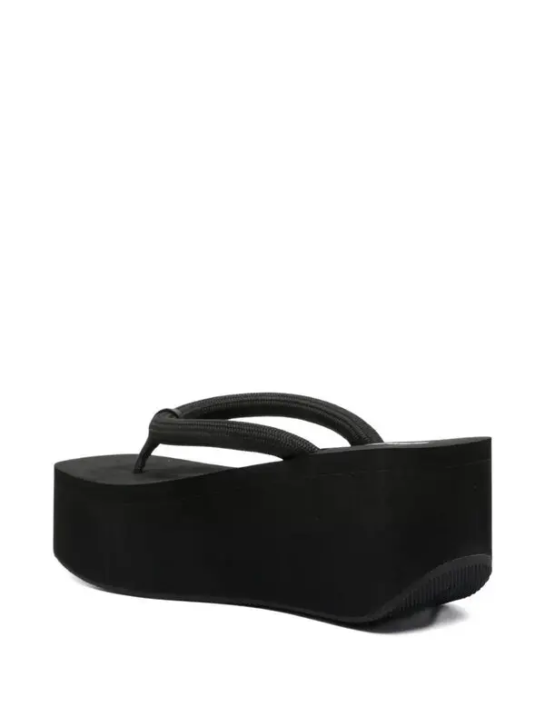 Alexander Wang Logo-print Platform Sandals