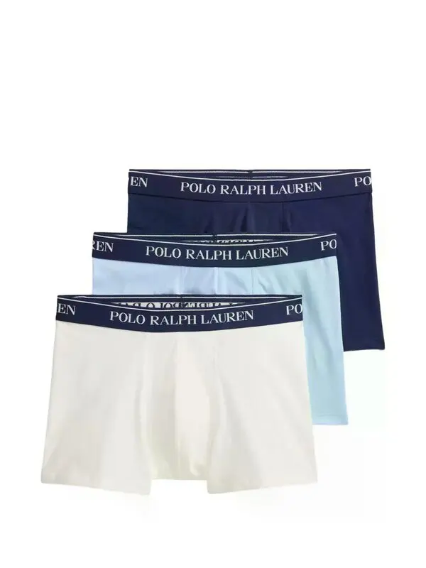 Polo Ralph Lauren Logo-waistband Boxers - Blue