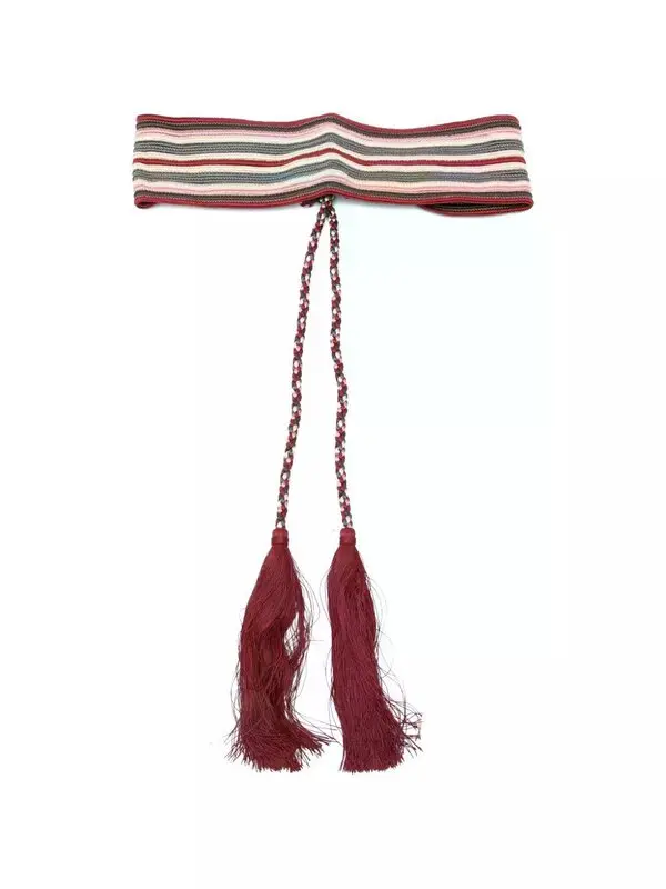Antonio Marras Braided Cord Belt With Tassel Detail
