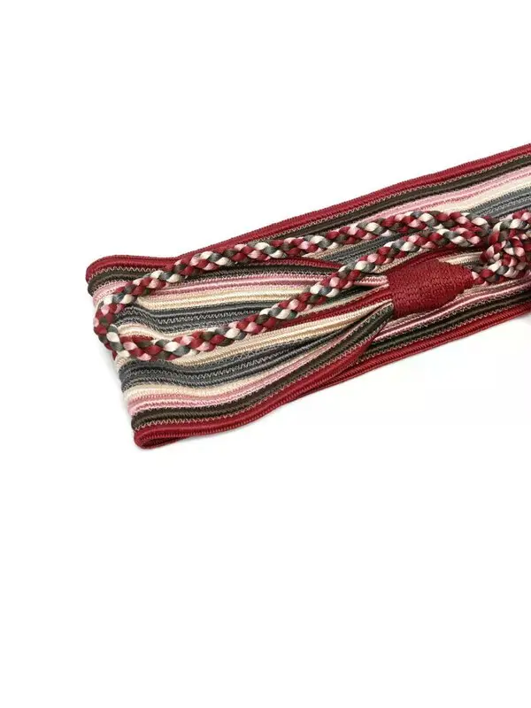Antonio Marras Braided Cord Belt With Tassel Detail