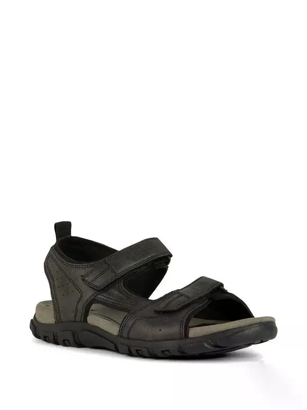 Geox Perforated Touch-strap Sandals