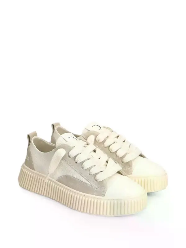 RHUN Panelled Fluted-sole Sneakers