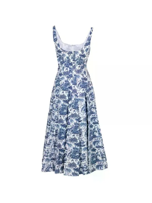 Staud Wells Midi Dress