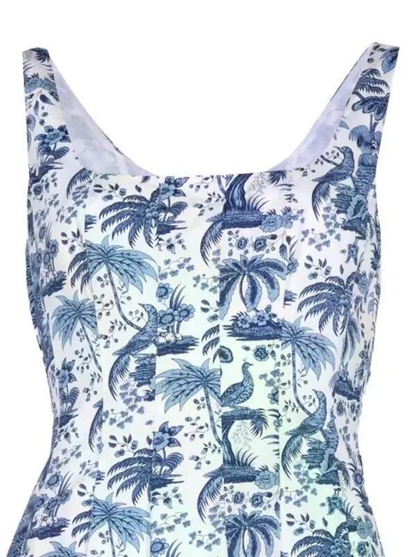 Staud Wells Midi Dress