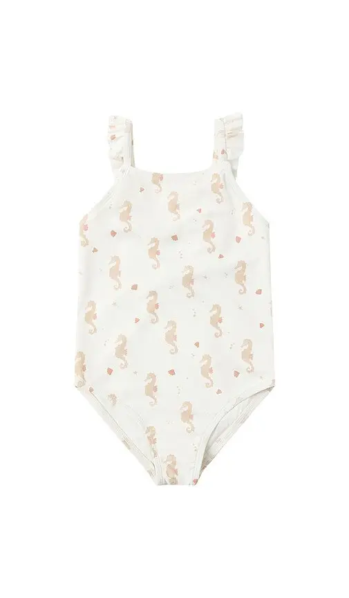 RYLEE + CRU Positano One Piece Swimsuit - Ivory
