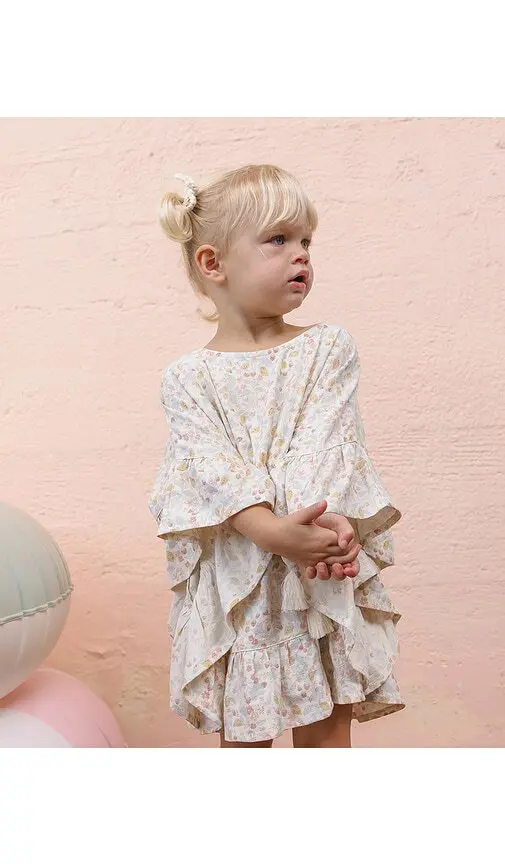 RYLEE + CRU Kaftan Cover Up - Ivory