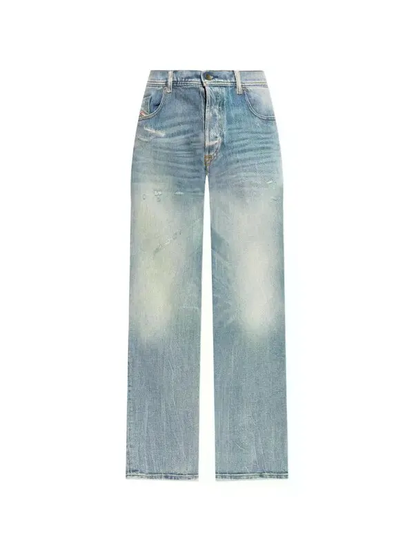 DIESEL® D-definitive Distressed Jeans - Blue