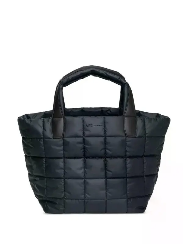 VEECOLLECTIVE Porter Quilted Tote Bag - Blue