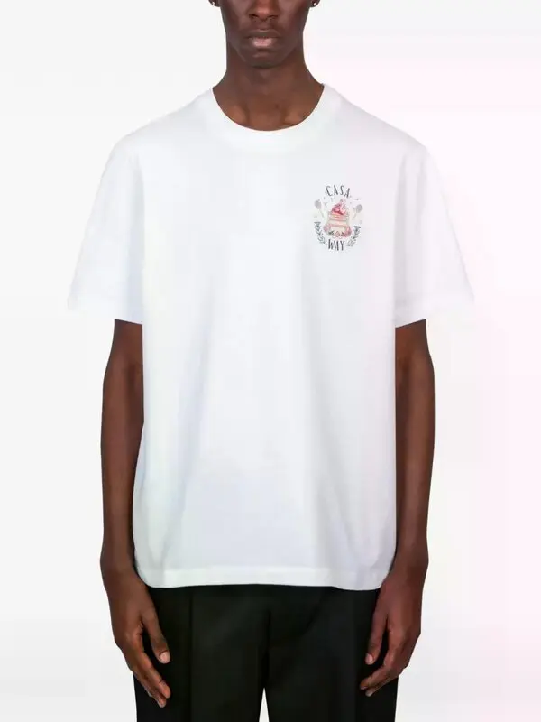 Casablanca Logo-print Cotton T-shirt