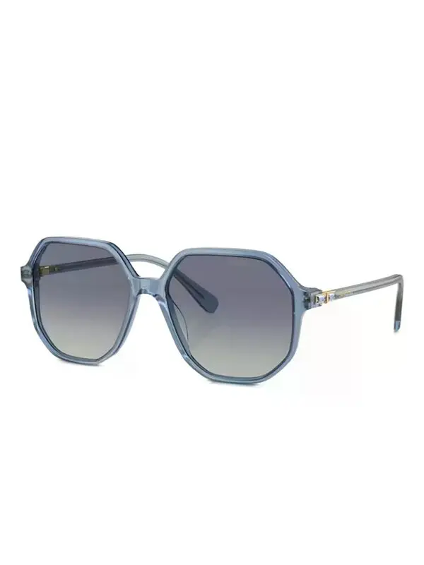 SWAROVSKI Geometric Frame Sunglasses - Blue
