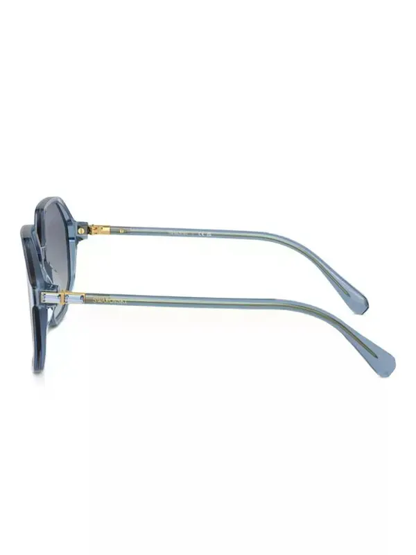 SWAROVSKI Geometric Frame Sunglasses