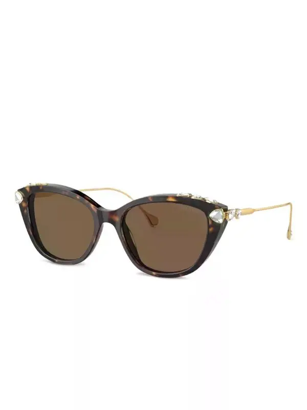 SWAROVSKI Crystal-embellished Cat-eye Sunglasses