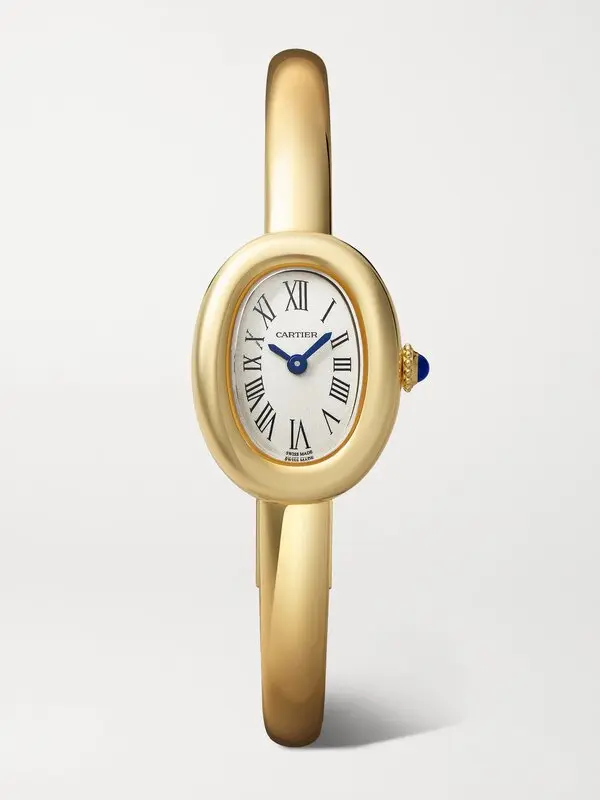 Cartier Oval Bangle Watch - Gold