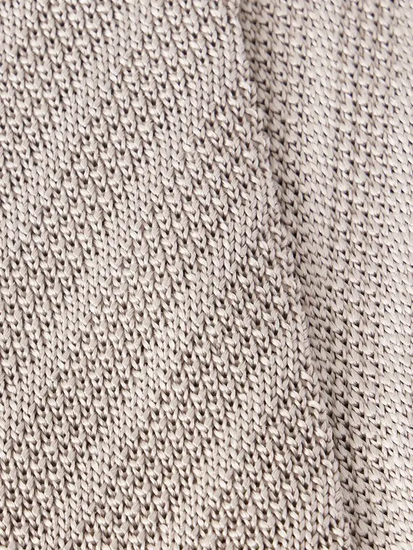 Brunello Cucinelli Knitted Silk Tie