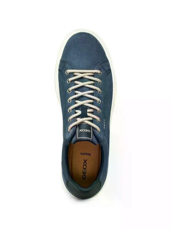Geox Logo Plaque Sneakers
