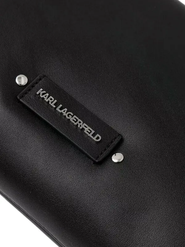 Karl Lagerfeld Logo Plaque Shoulder Bag