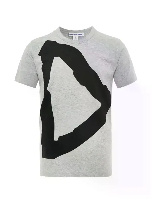 Comme Des Garçons Graphic-print T-shirt - Grey
