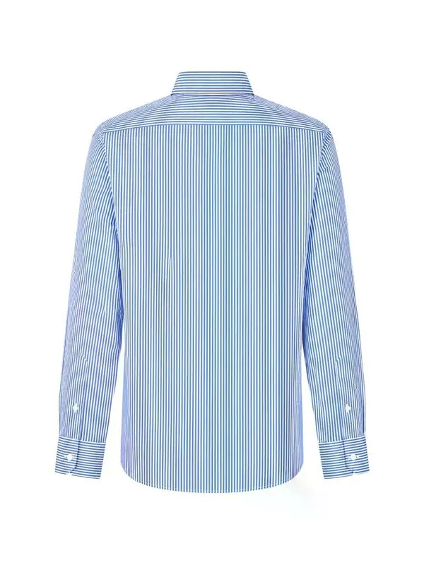 GUGLIELMINOTTI Vertical-stripe Long-sleeve Shirt