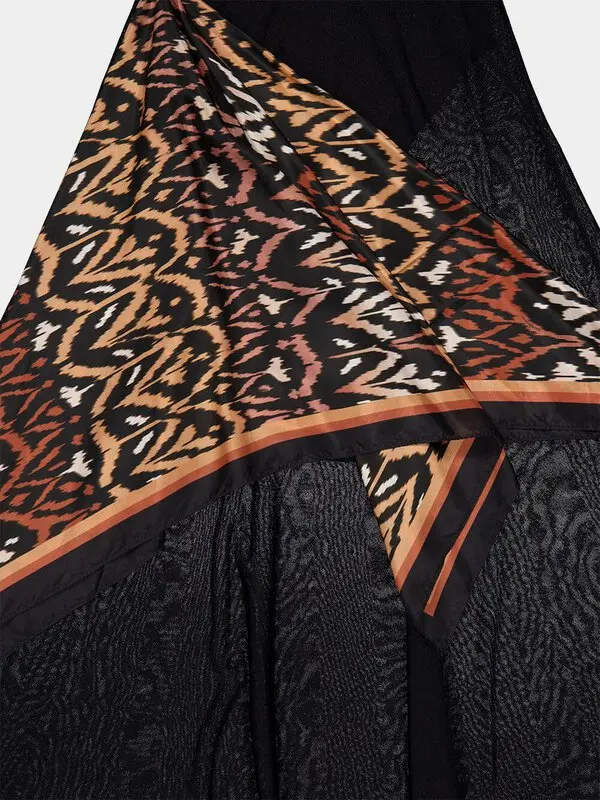 Zimmermann Aster Scarf Maxi Dress - Black