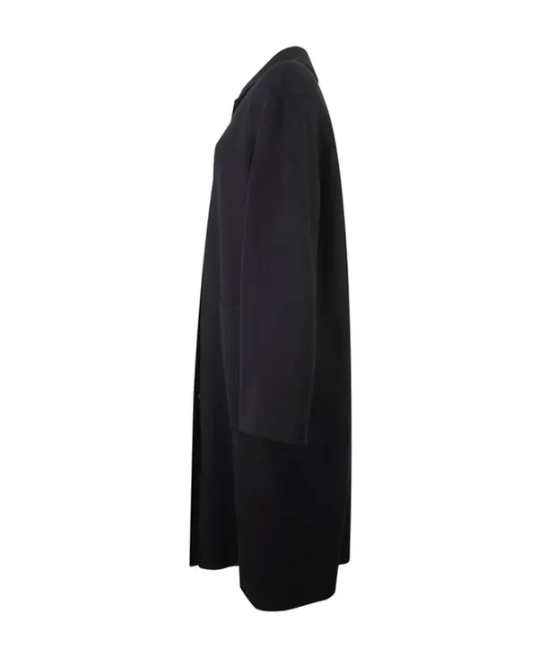 Max Mara Logo Detailed Belted Coat