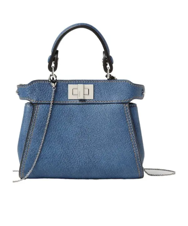 Fendi Cuoio Romano Leather Miniature Bag