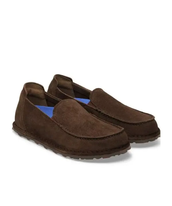 BIRKENSTOCK Suede Slip-on Loafers - Carafe