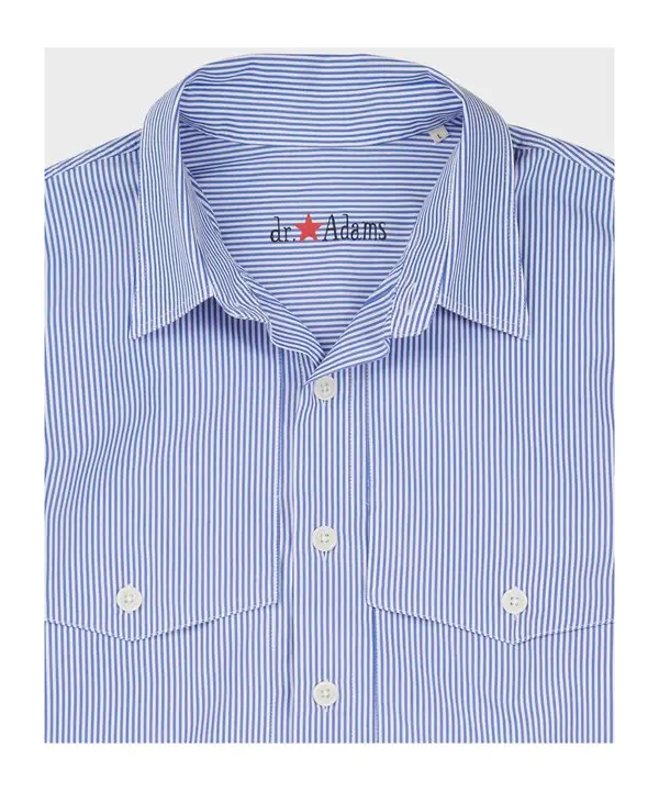 SUNFLOWER Note Striped Shirt