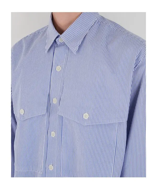 SUNFLOWER Note Striped Shirt