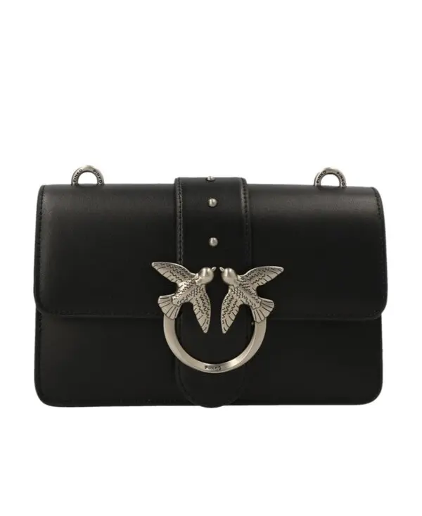 Pinko Love One Logo Plaque Mini Crossbody Bag