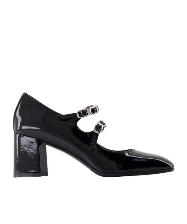 CAREL 60mm Alice B Buckle Pumps - Black