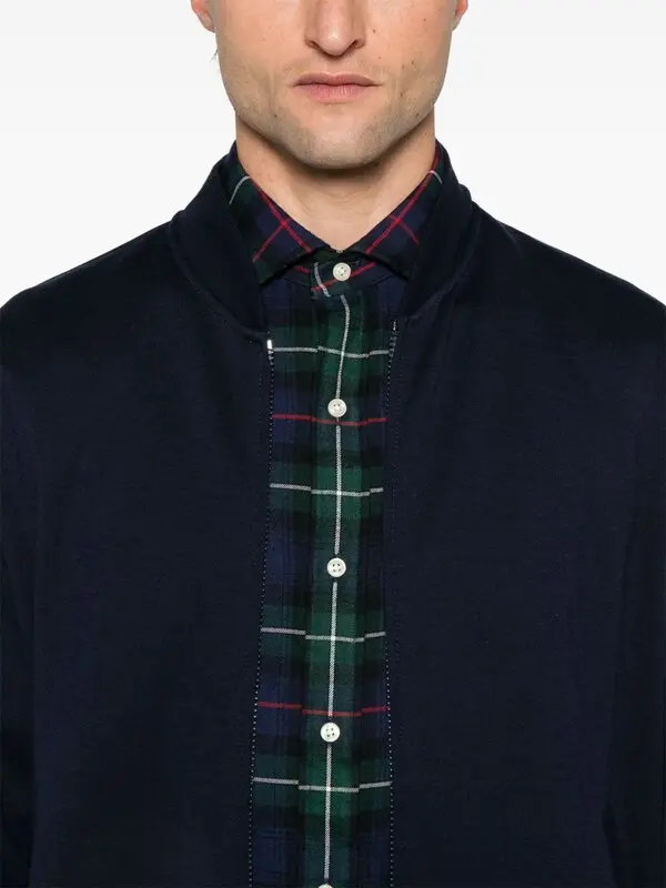 Brunello Cucinelli Zip-up Sweatshirt - Blue