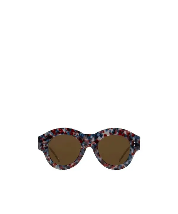 Thom Browne Round Frame Sunglasses - Green