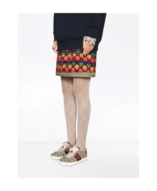 Gucci Ace Gg Supreme Sneakers - Multicolor