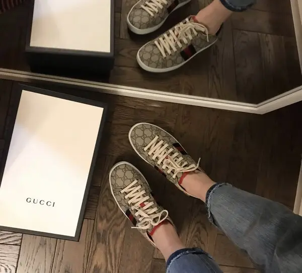 Gucci Ace Gg Supreme Sneakers - Multicolor