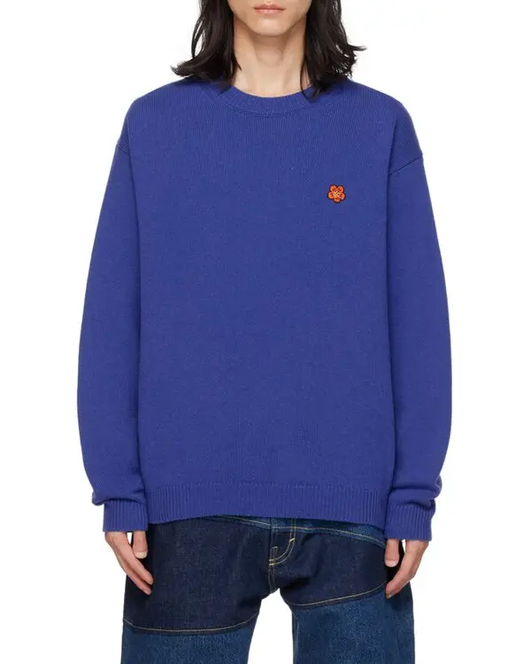 Kenzo Boke Flower Crewneck Knitted Jumper