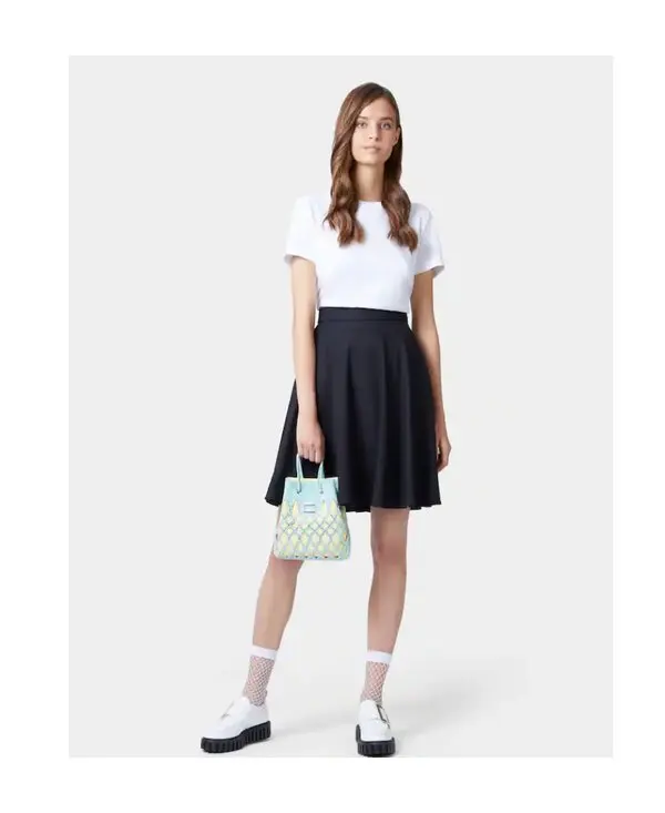 ROGER VIVIER Mini Viv' Pocket Queeny Bag - Gray