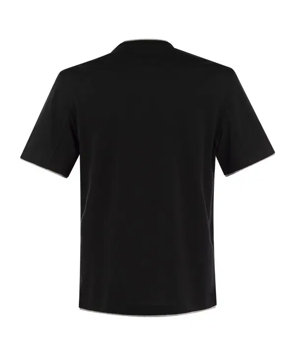 Brunello Cucinelli Layered-effect Crewneck T-shirt