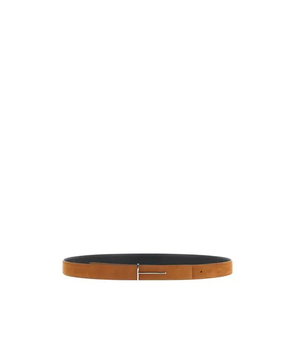TOM FORD Slim-t Reversible Belt - Brown