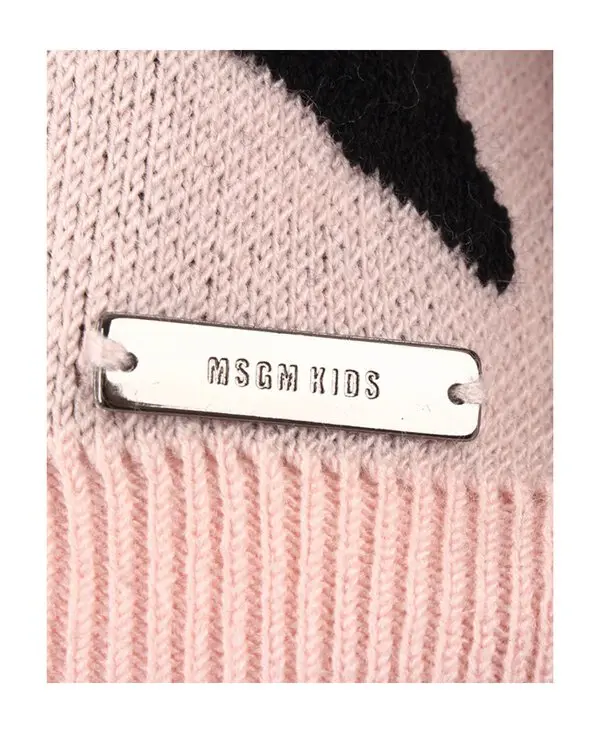 MSGM Star Pattern Knitted Pullover