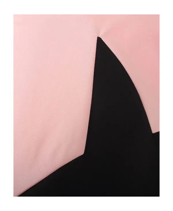 MSGM Short Sleeve Dress With Star Detail