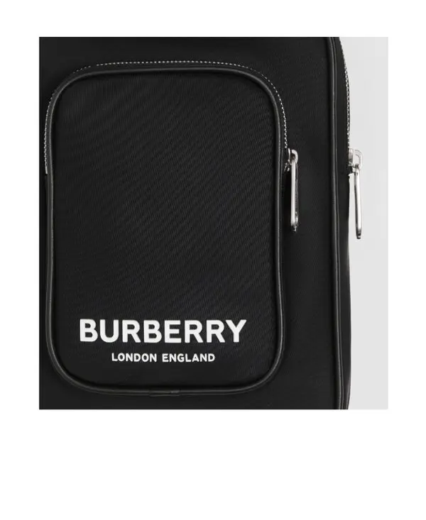 Burberry Kieran Logo Printed Shoulder Bag