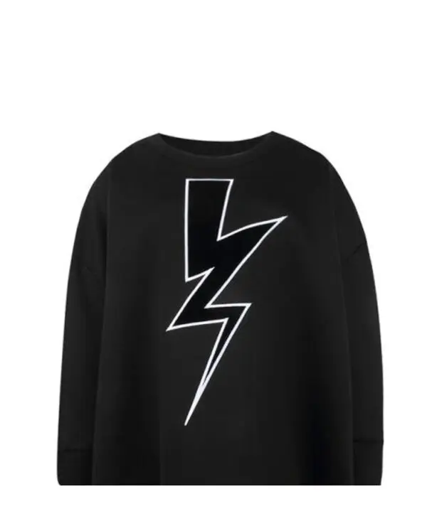Neil Barrett Lightning Print Sweatshirt