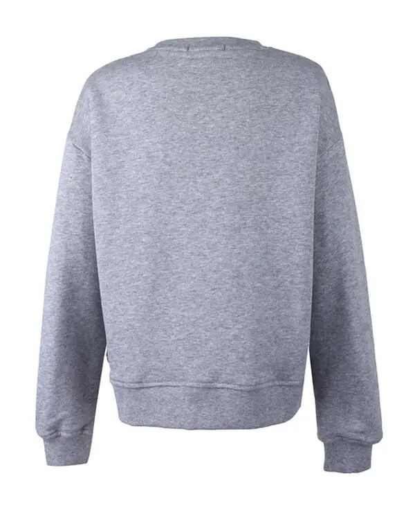 MSGM Embellished Logo Sweatshirt - Gray