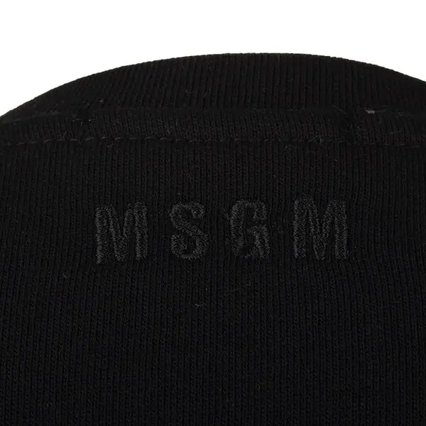 MSGM Long-sleeved Sequined Star Sweatshirt