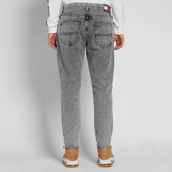 Tommy Hilfiger Straight Leg Acid Wash Jeans